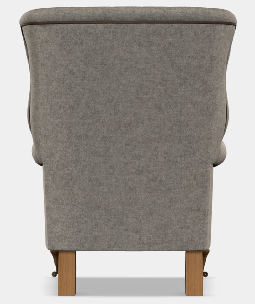 Dunmore Chair by Tetrad Harris Tweed - Belgica Furniture