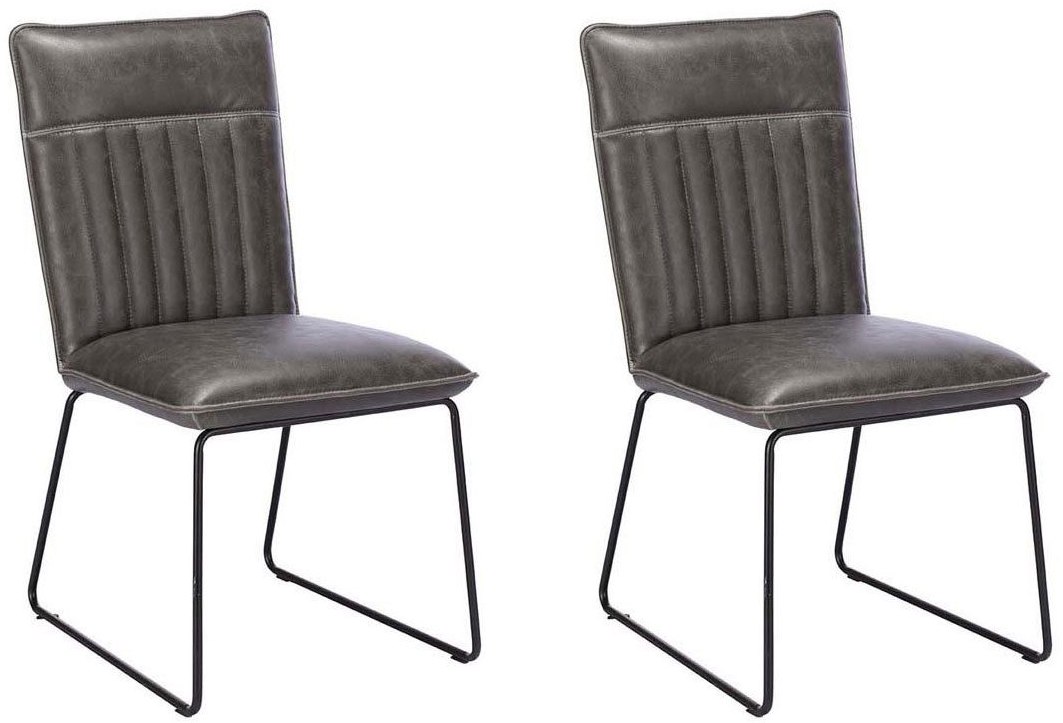 Cooper Dining Chair (Grey) - Belgica Furniture