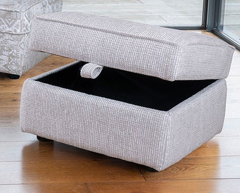 Alstons Vermont Storage Footstool - Belgica Furniture