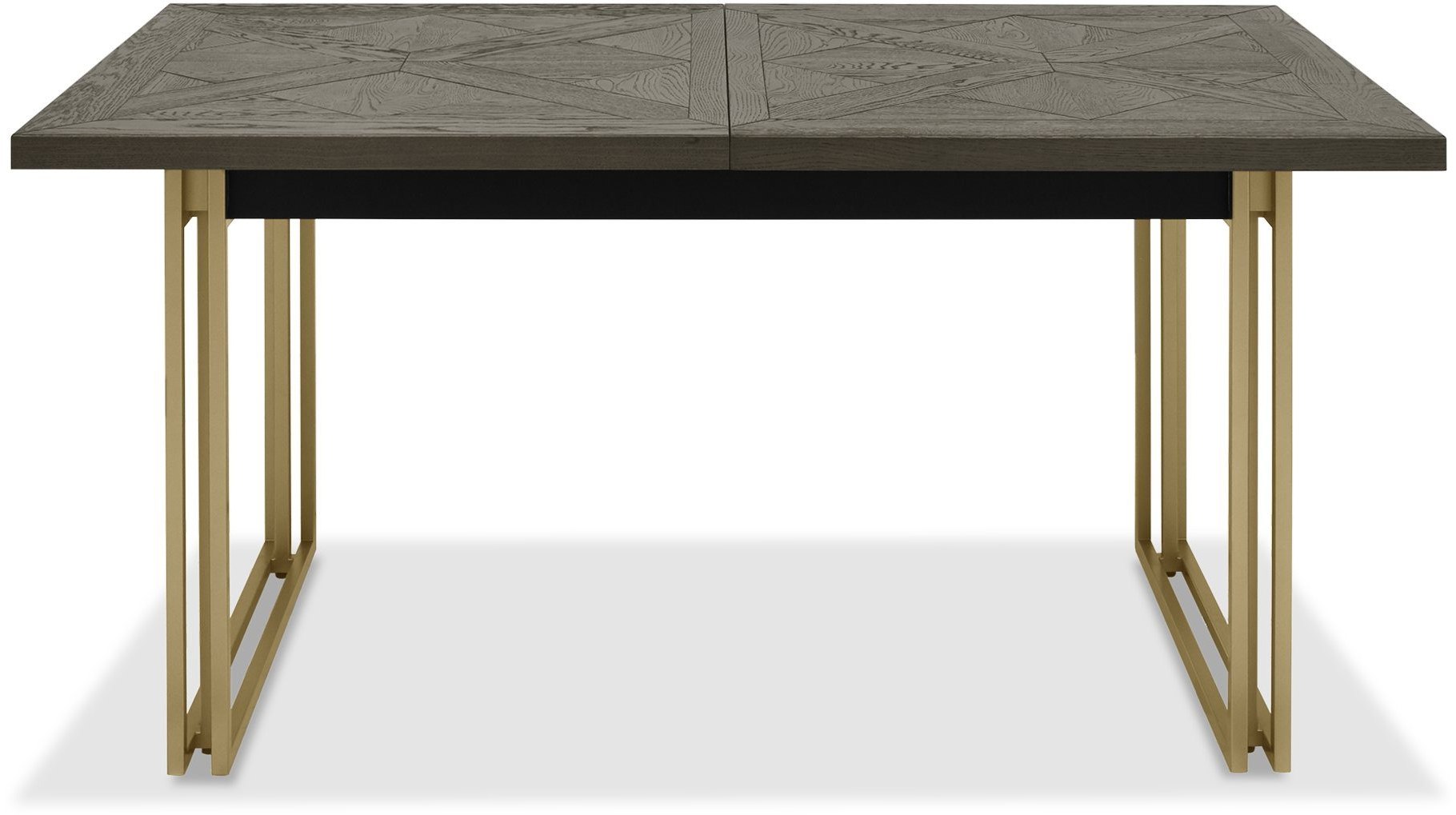 Athens Fumed Oak 4-6 Seater Extending Dining Table by Bentley - Belgica ...