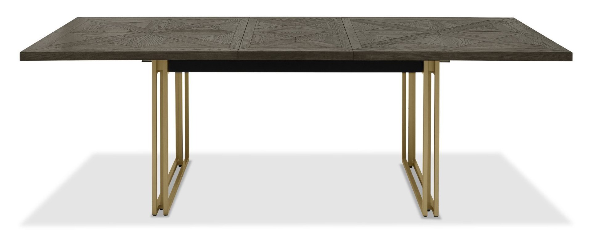 Athens Fumed Oak 6-8 Seater Extending Dining Table by Bentley Designs ...