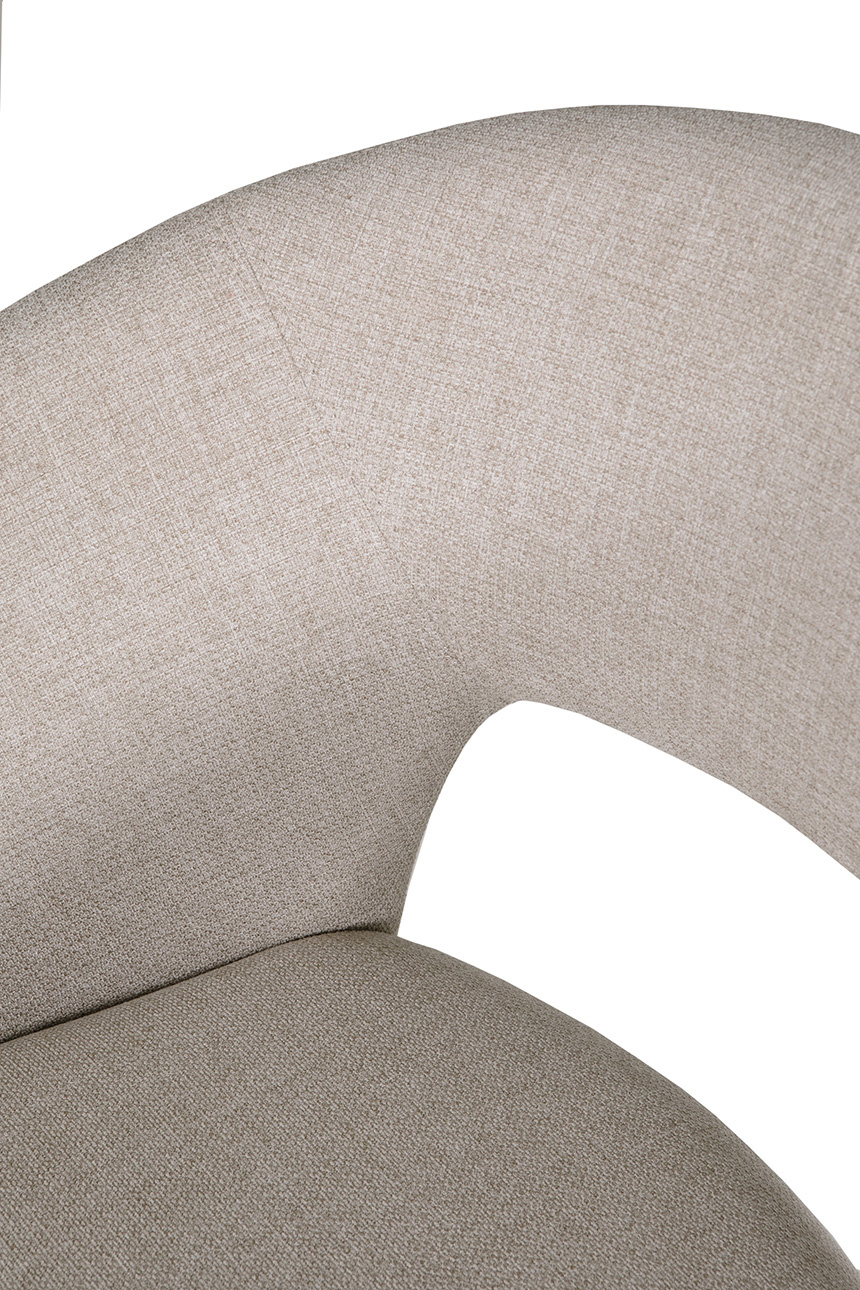 Ariya Dining Chair (Natural) by Vida Living - Belgica Furniture