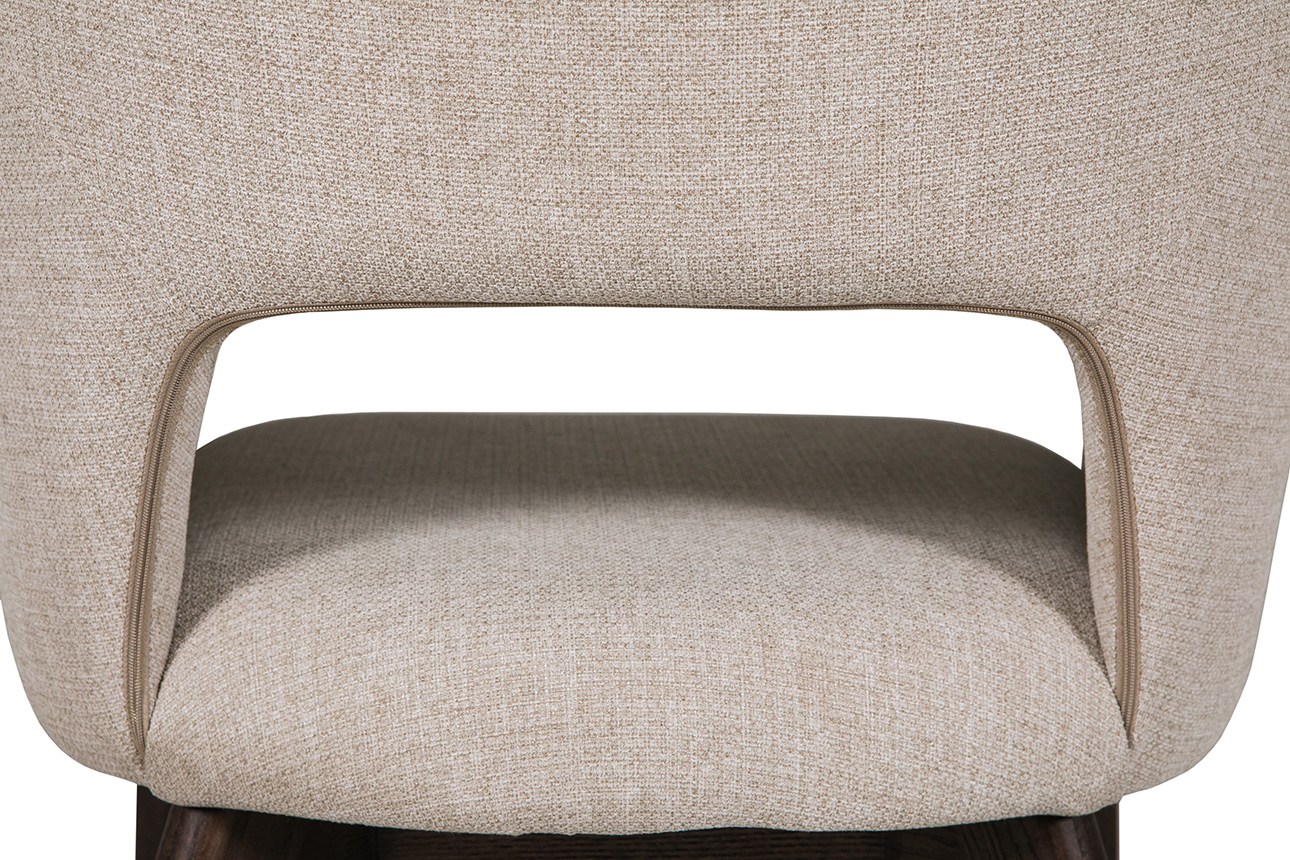 Ariya Dining Chair (Natural) by Vida Living - Belgica Furniture