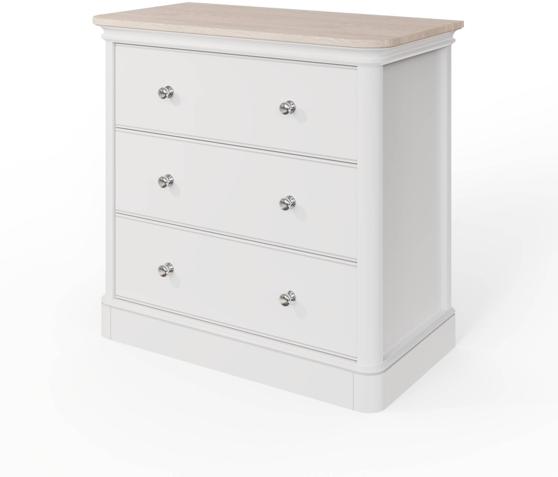 Chatsworth Wide 3 Drawer Chest - Belgica Furniture