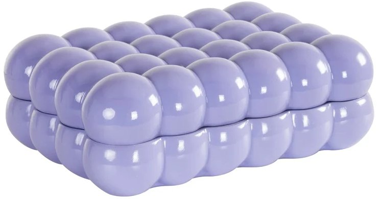 Storage box Cece big (Purple) - Belgica Furniture