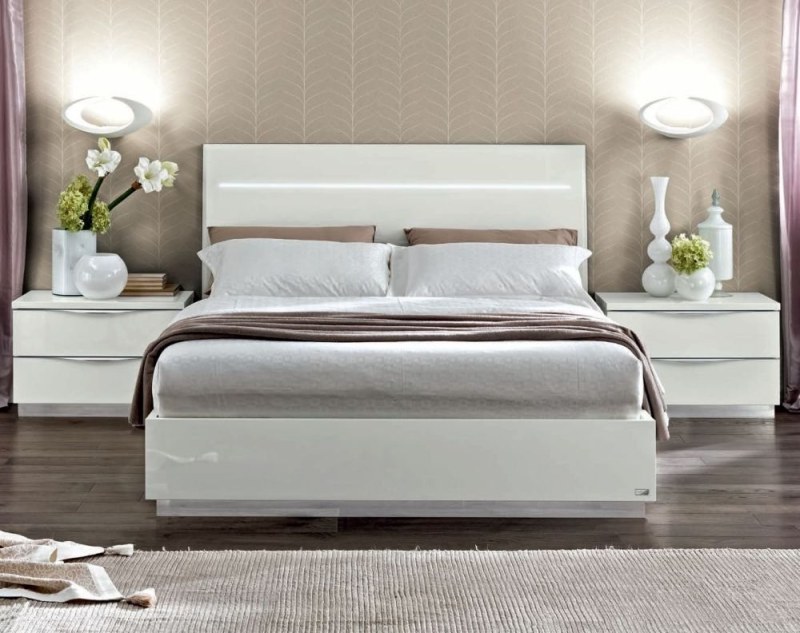 Onda Super King Bedstead by Camel Belgica Furniture